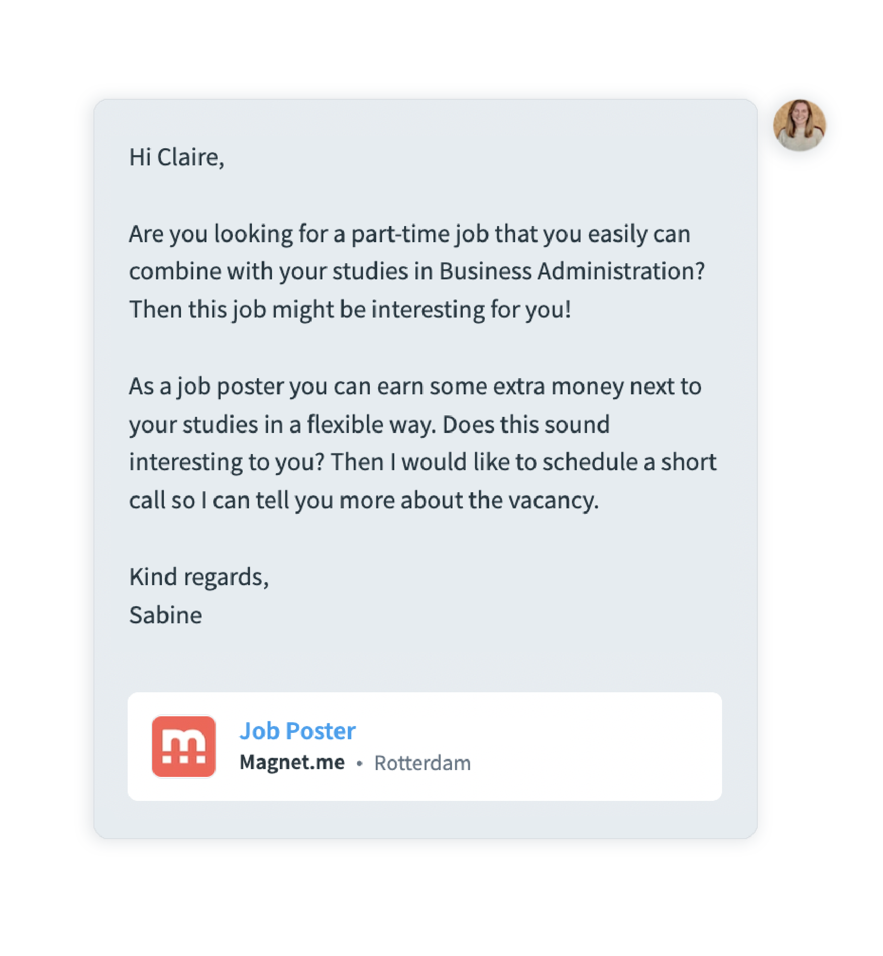 How to write the best message? - Magnet.me - Help center